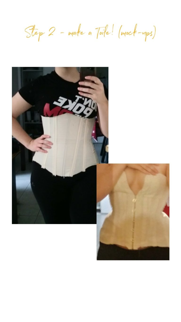 How I make corsets – step by steps – UriellActaea – Concept Artist and ...