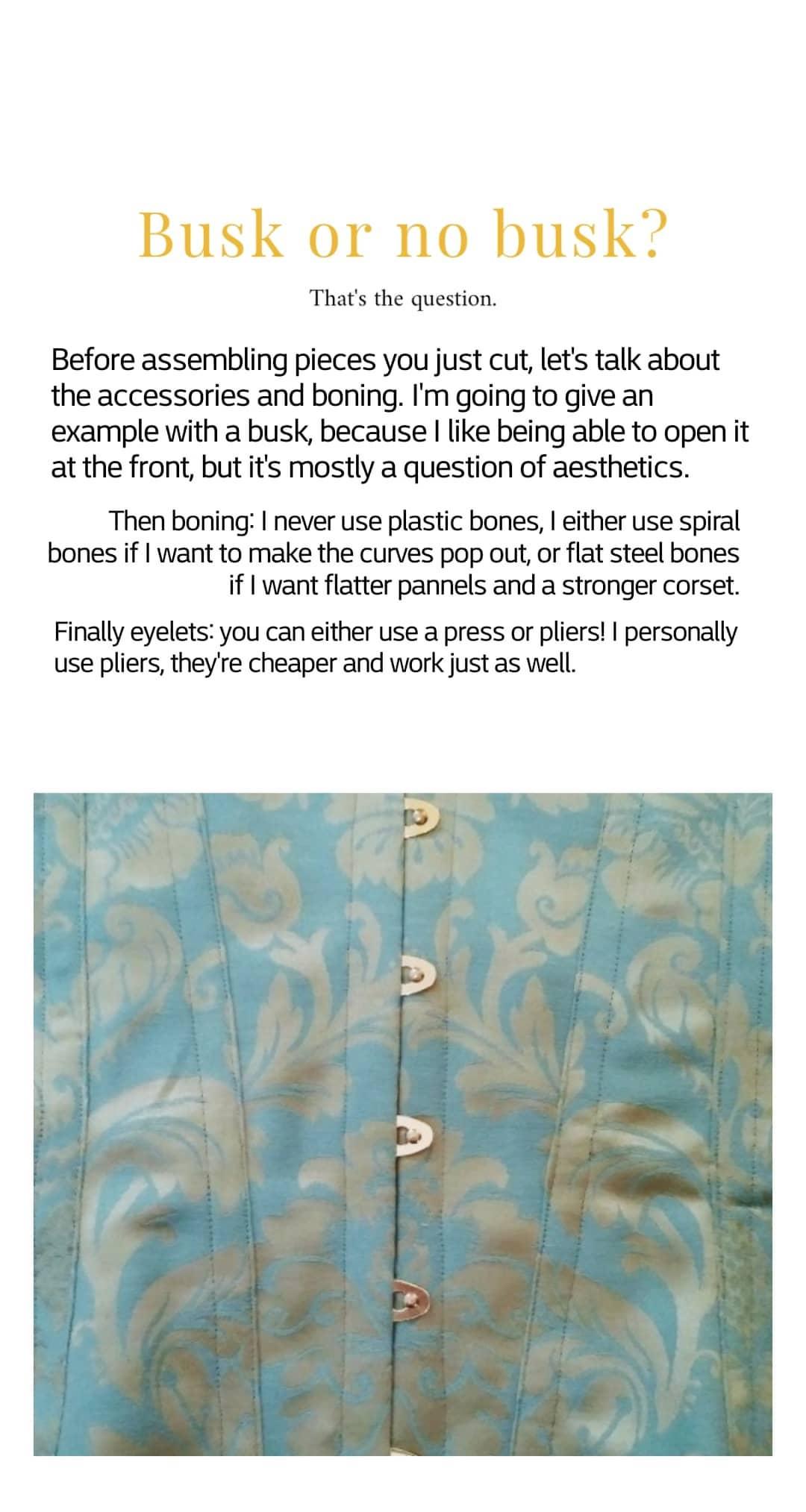 How I make corsets – step by steps – UriellActaea – Concept Artist and ...